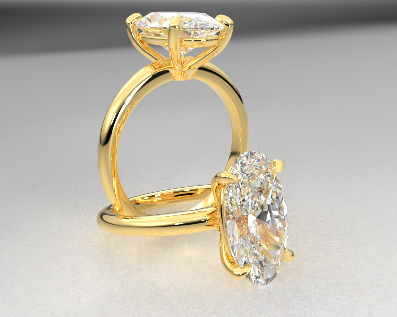 Jade's Signature Solitaire – Distinctive Gem Inc.