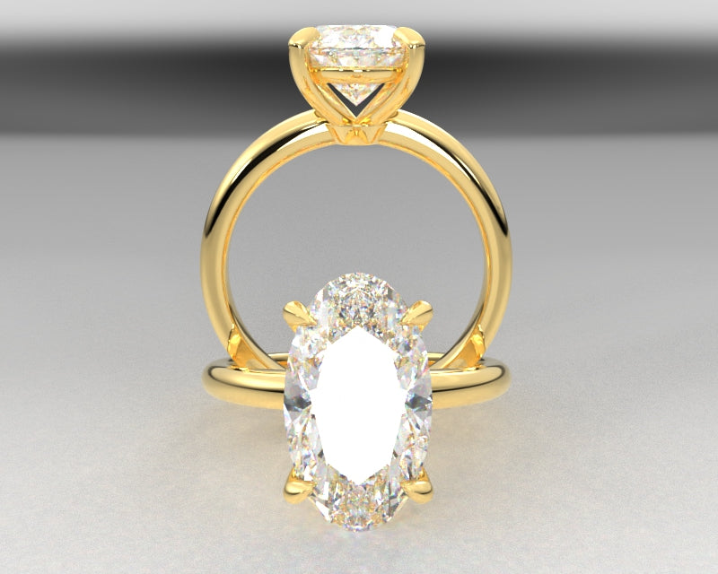 Jade's Signature Solitaire – Distinctive Gem Inc.