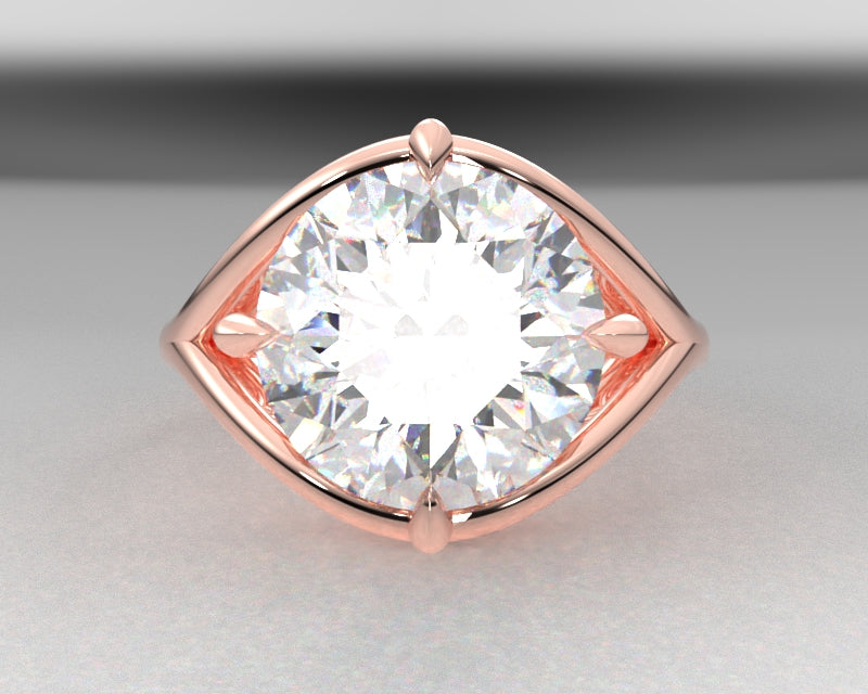 Julia's Signature Split Shank Design – Distinctive Gem Inc.